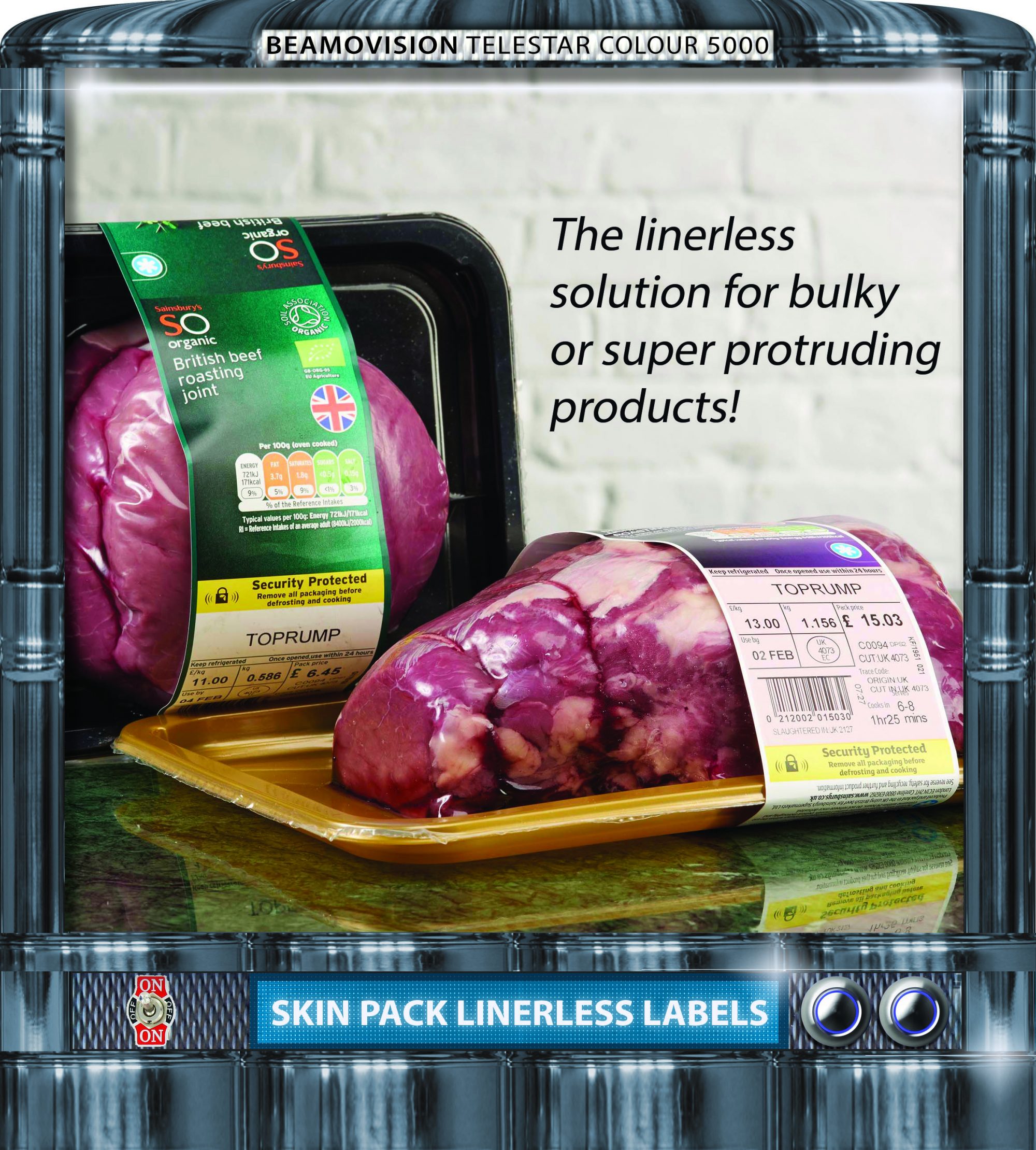 Skin Pack Linerless Labels for Food Packaging - Ravenwood Packaging