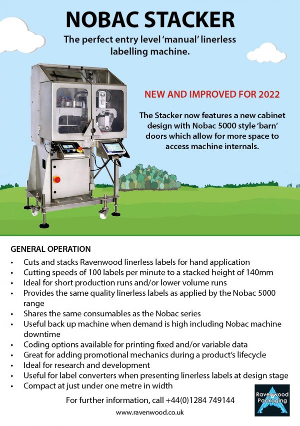 Ravenwood brochures - linerless technology and x-ray inspection