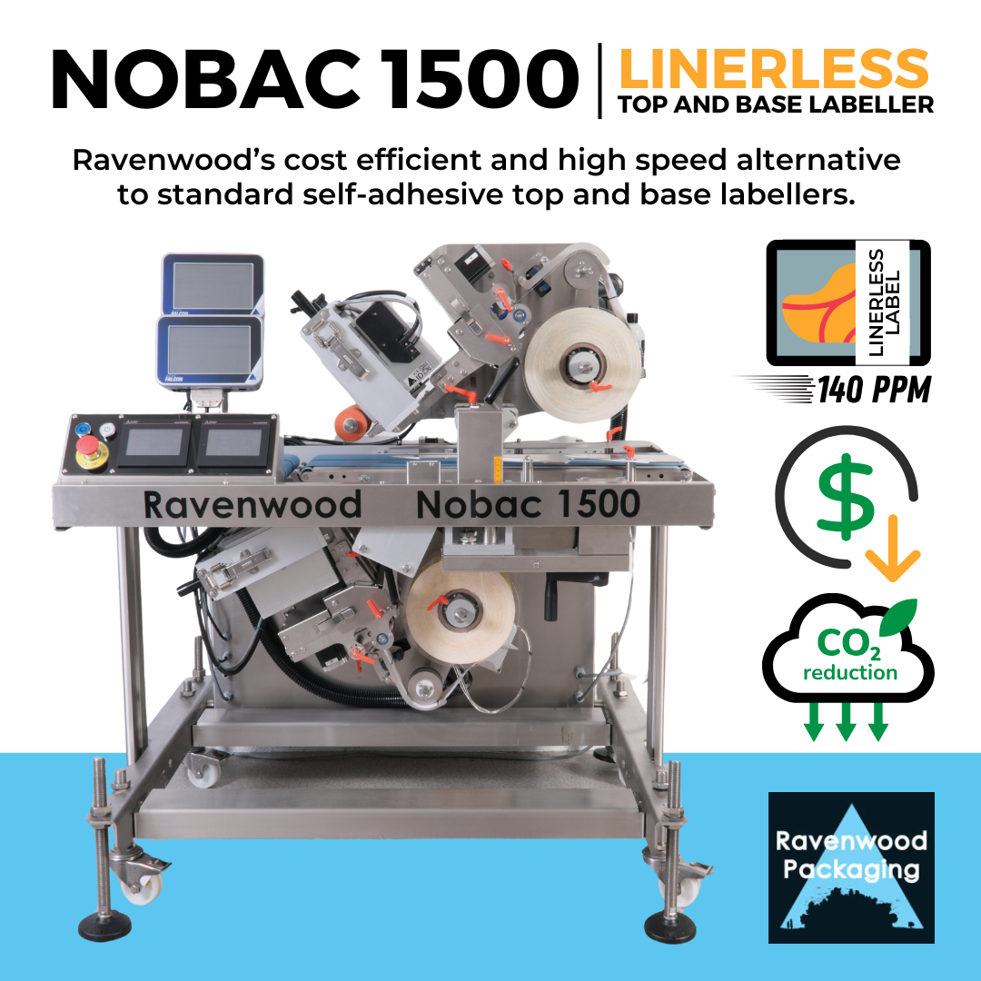 Ravenwood’s High Speed Linerless Top and Base Labelling Machine ...