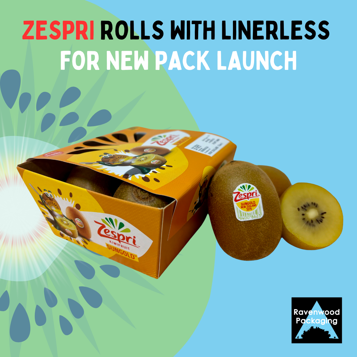Zespri Rolls With Linerless for New Pack Launch - Ravenwood Packaging